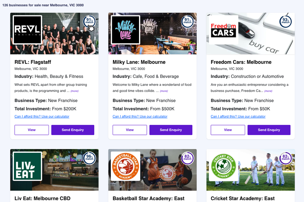 5 Cafe, Food & Beverage Businesses For Sale in Edmondson Park NSW 2174